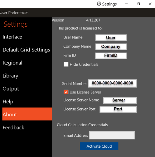 Activate Trace 3D Plus/Connect to License Server