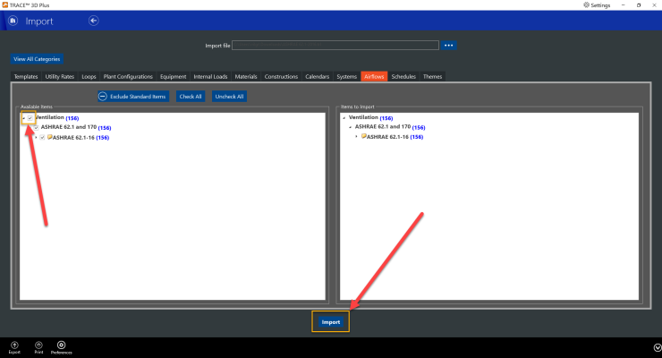 Importing and Exporting Libraries to and from a TRACE TRL File