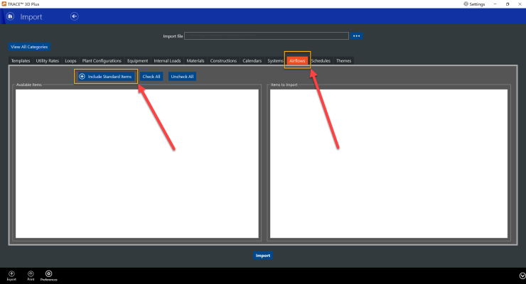 Importing and Exporting Libraries to and from a TRACE TRL File
