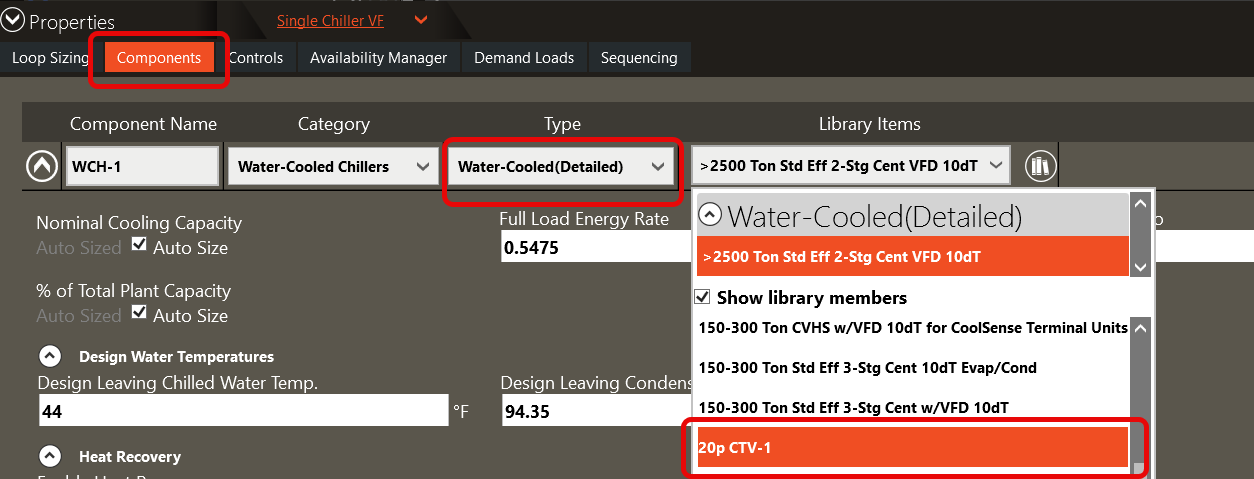 How do I import a Trane Select Assist equipment performance file into ...