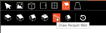 Roof Drawing Tools (Roofs, Parapets, Overhangs, Dormers)