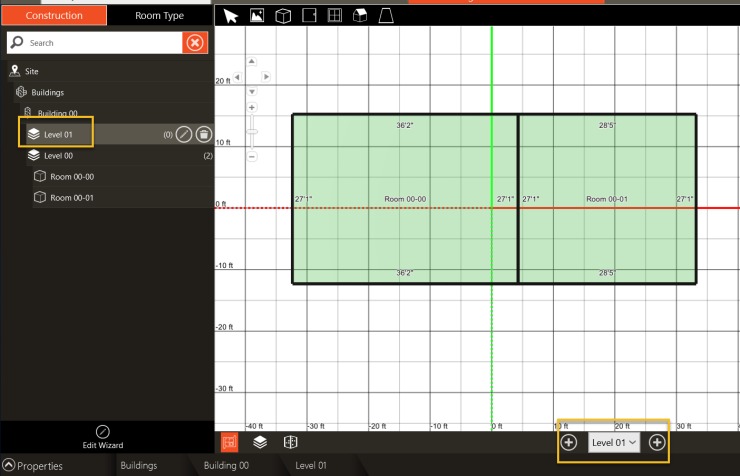 Levels, Elevations and Floor to Floor Height