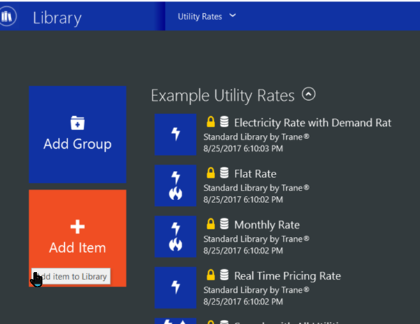 Utilities and Utility Rate Setup