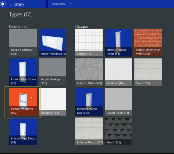 Exterior Shading on a Skylight or Window (Fin or Overhang)
